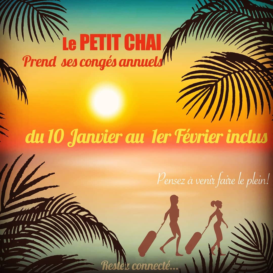 Meilleurs vœux 2021 & Congès Annuels – LE PETIT CHAI – Caviste